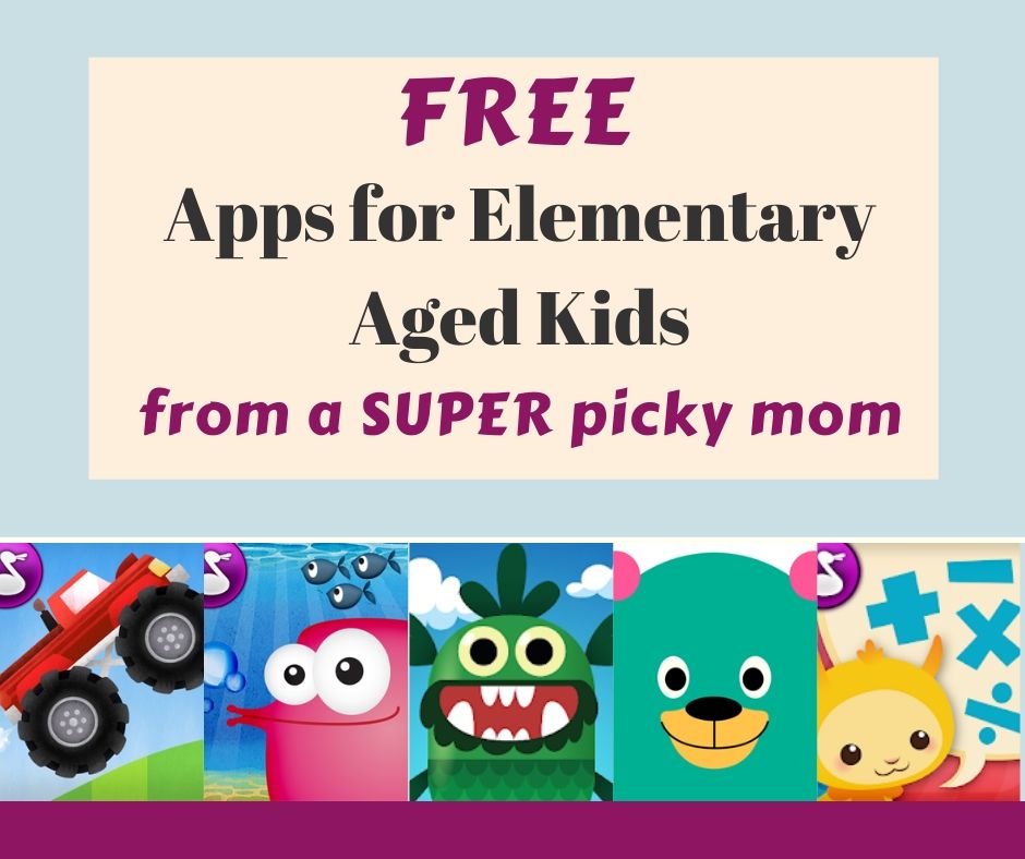 The Best FREE Apps for Elementary Age (From a SUPER Picky Mom) - Big ...
