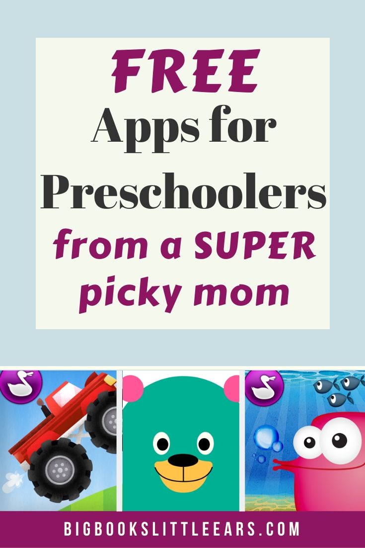The Best FREE Apps for Preschoolers (From a SUPER Picky Mom) - Big ...