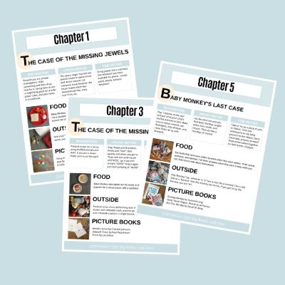 Activity Guide for Baby Monkey Private Eye - Big Books, Little Ears