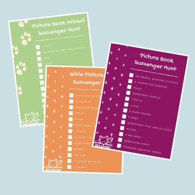 Picture Book Scavenger Hunt - Big Books, Little Ears